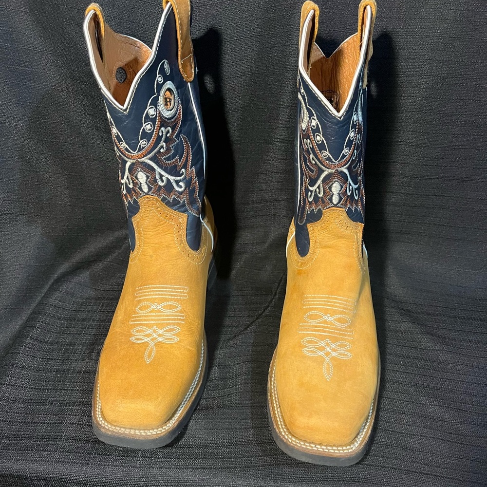 Men’s Potro Rebelde Squared Toed Western Boot Size 10… - Gem